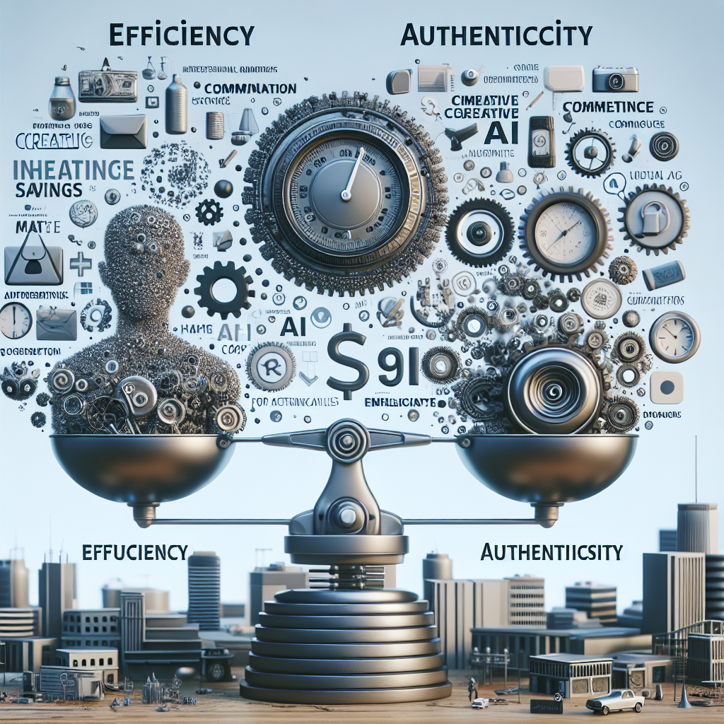 "Balancing GenAI Efficiency and Authenticity in Creative Content Creation" - PlanetLink